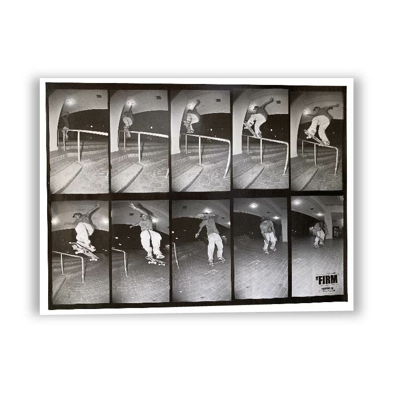 Afiche The Firm Rodrigo TX – On Board Shop desde 1997