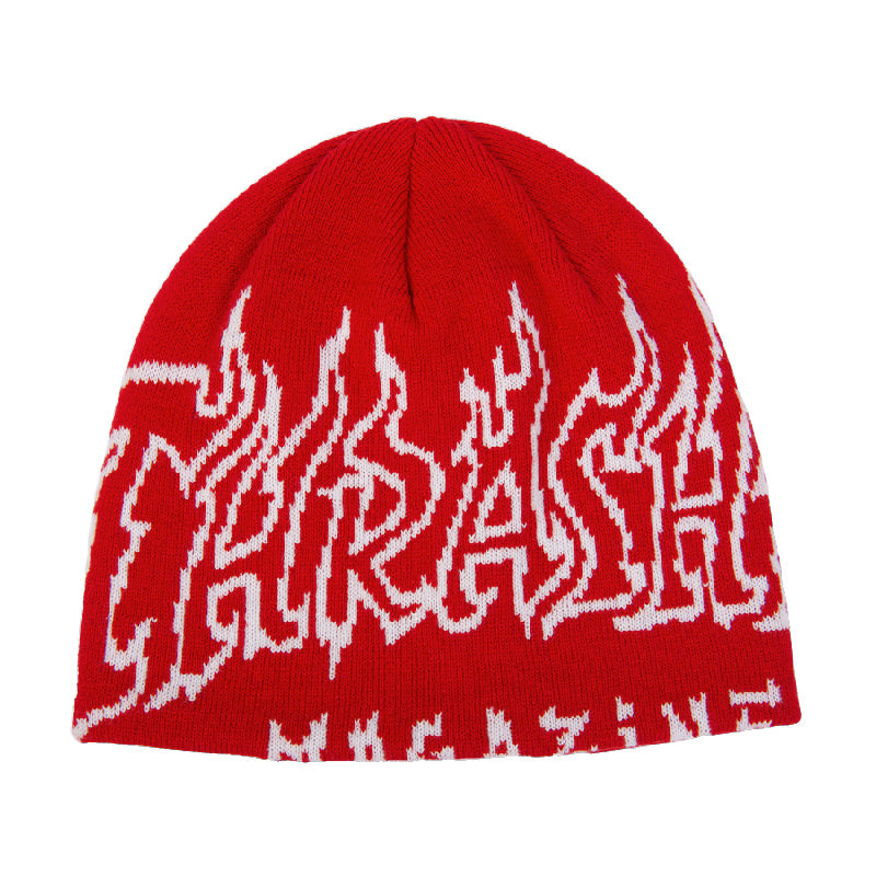 Gorro Thrasher Fire Outlined Skully Red – On Board Shop desde 1997